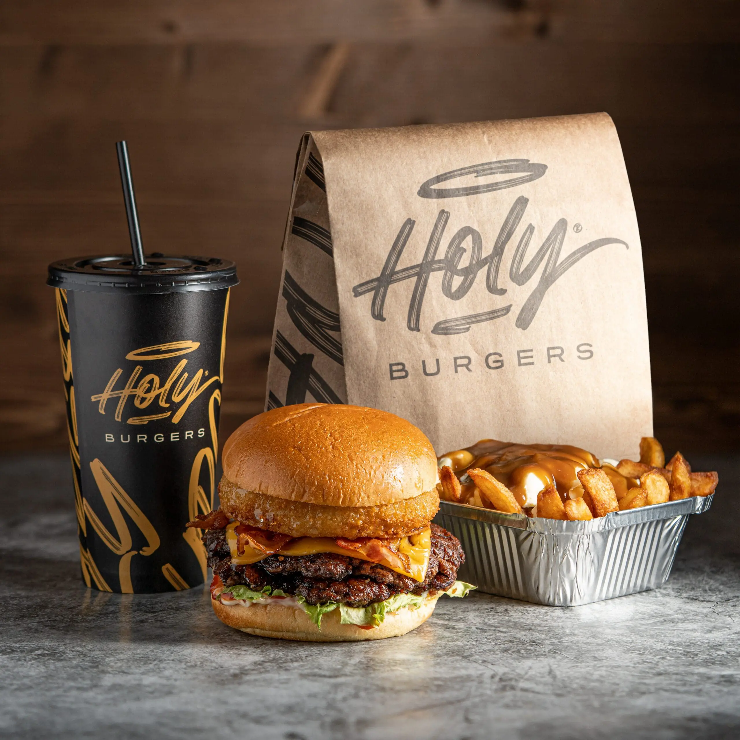 L'authentique smash burger | Holy Burgers