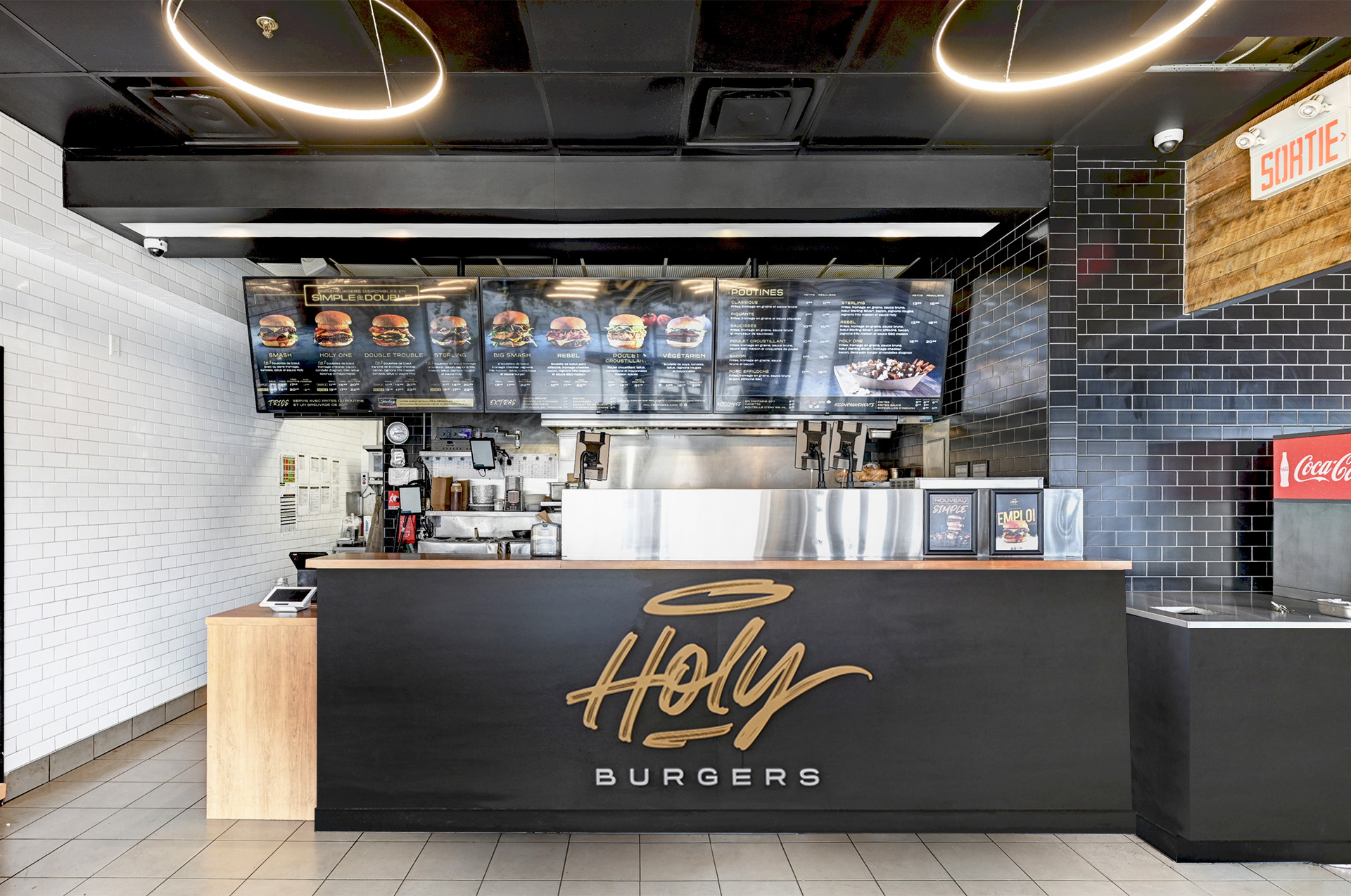 L'authentique smash burger | Holy Burgers